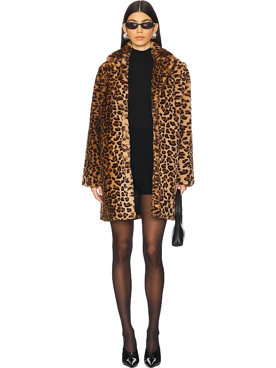 SUPERDOWN superdown Raina Faux Fur Coat